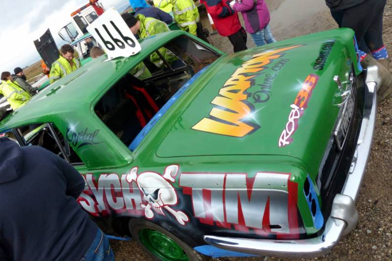 Rolls Royce Banger Racing Rolls Royce Racing Car Hi Res Stock